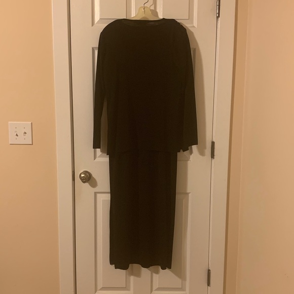 Misook | Dresses | Misook Med Dress Sm Jacket Butterfly Clasp | Poshmark